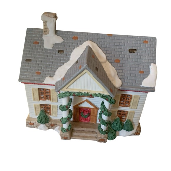 Lemax | Holiday | Vtg Lemax Christmas Village Lighted House Hand ...